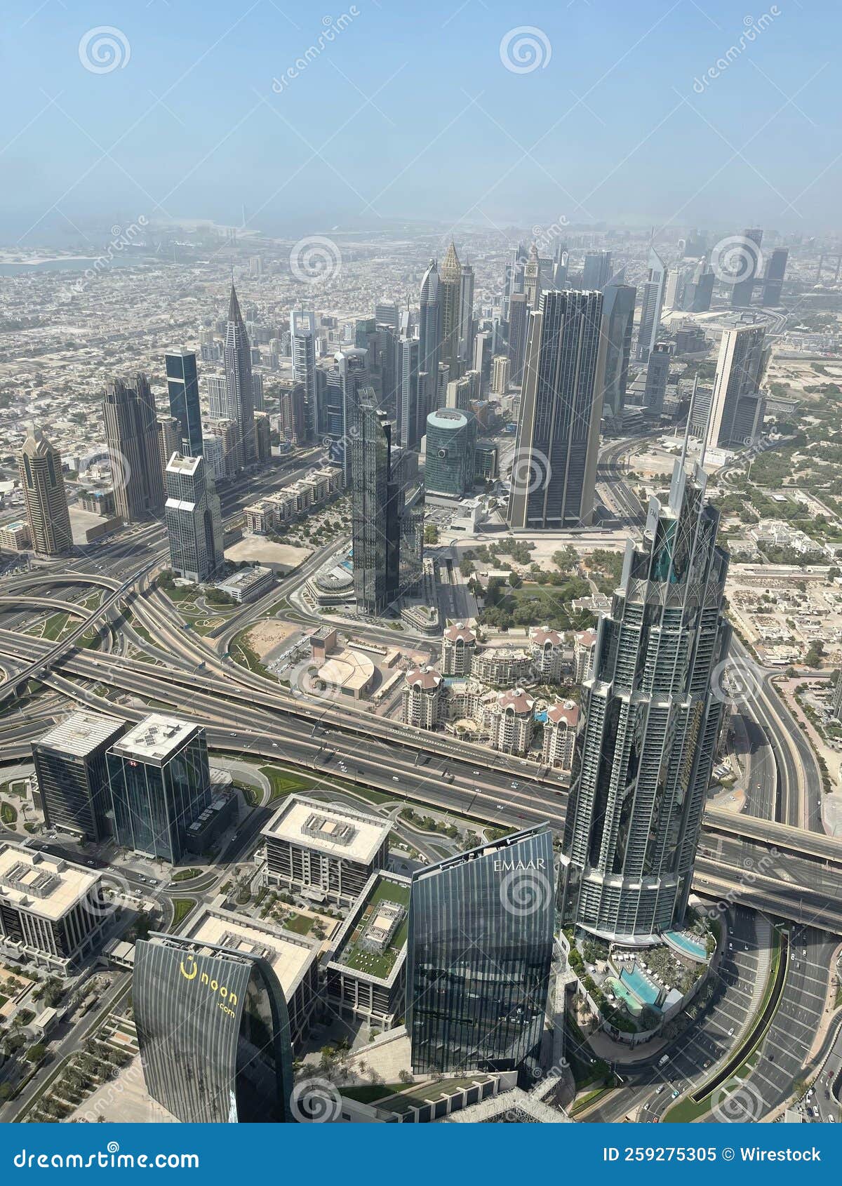 Dubai Skyscrapers and Cityscape Seen from Burj Khalifa Editorial Image ... Dubai Skyscrapers and Cityscape Seen from Burj Khalifa Editorial Image ...