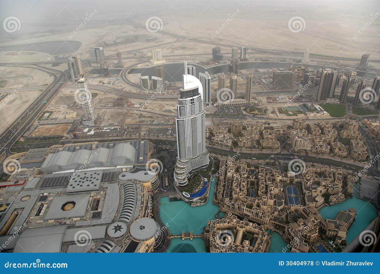 Dubai, UAE. Aerial view stock photo. Image of buildings - 30404978