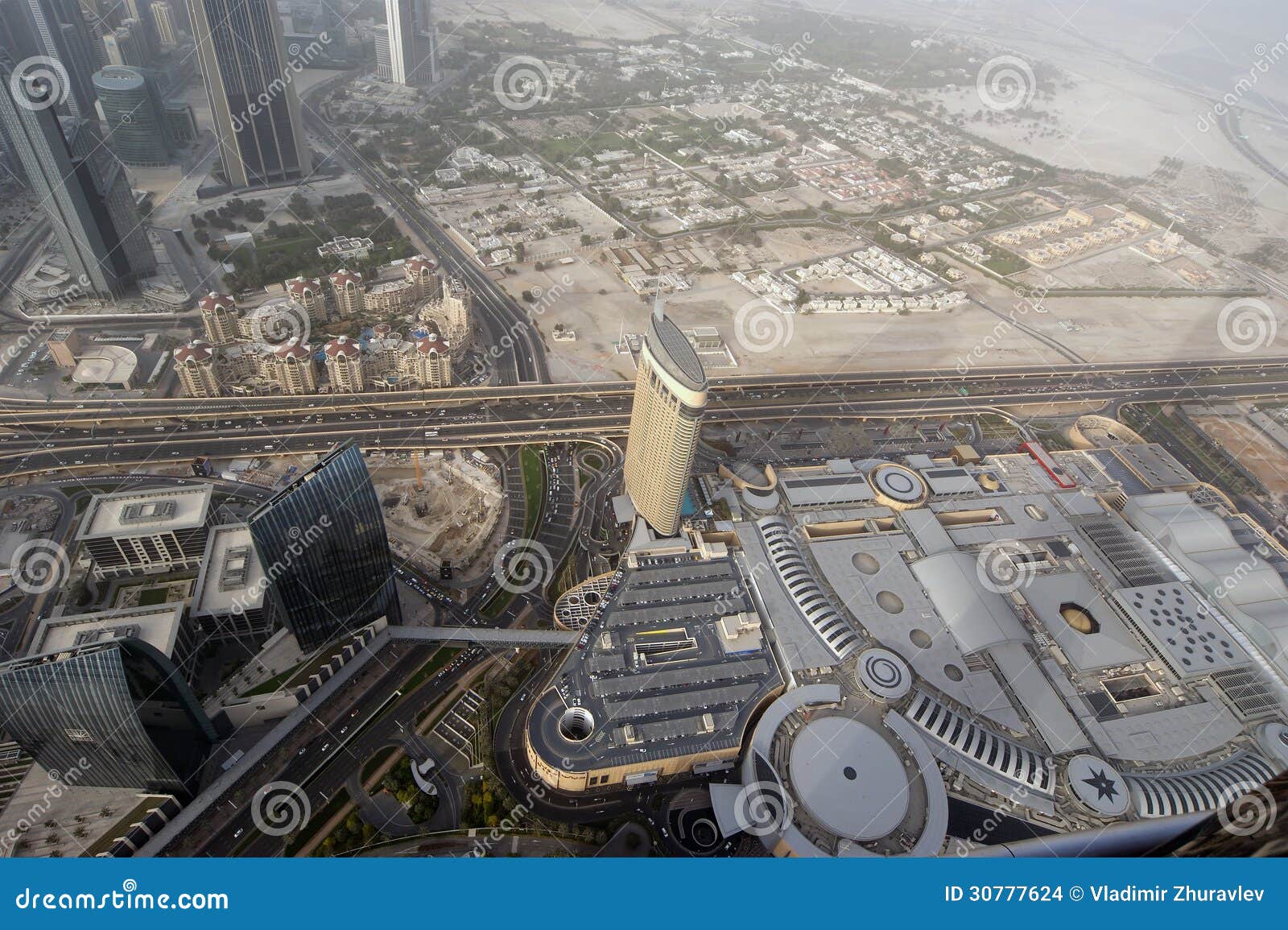 Dubai, UAE. Aerial view stock photo. Image of office - 30777624