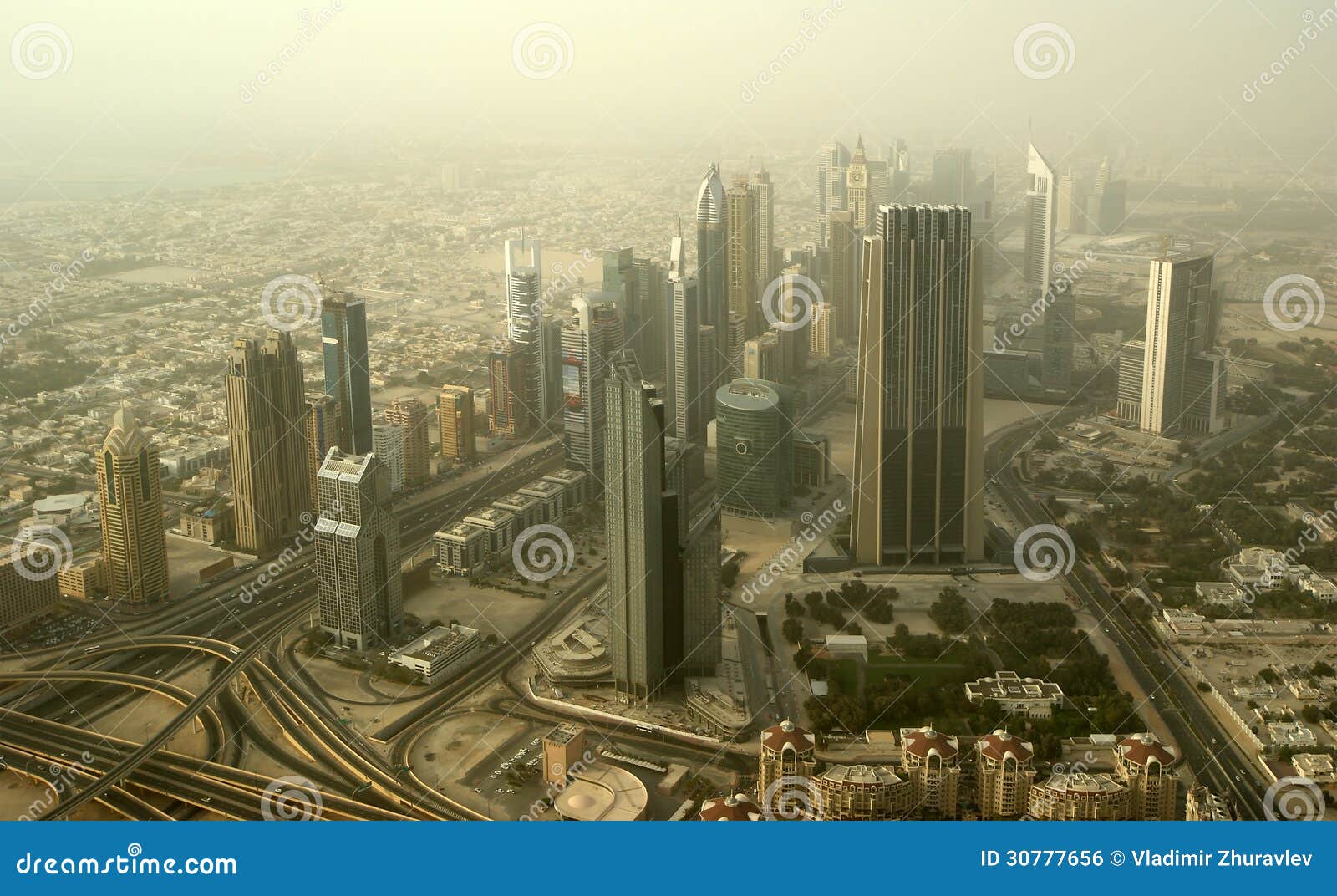 Dubai, UAE. Aerial view stock photo. Image of aerial - 30777656