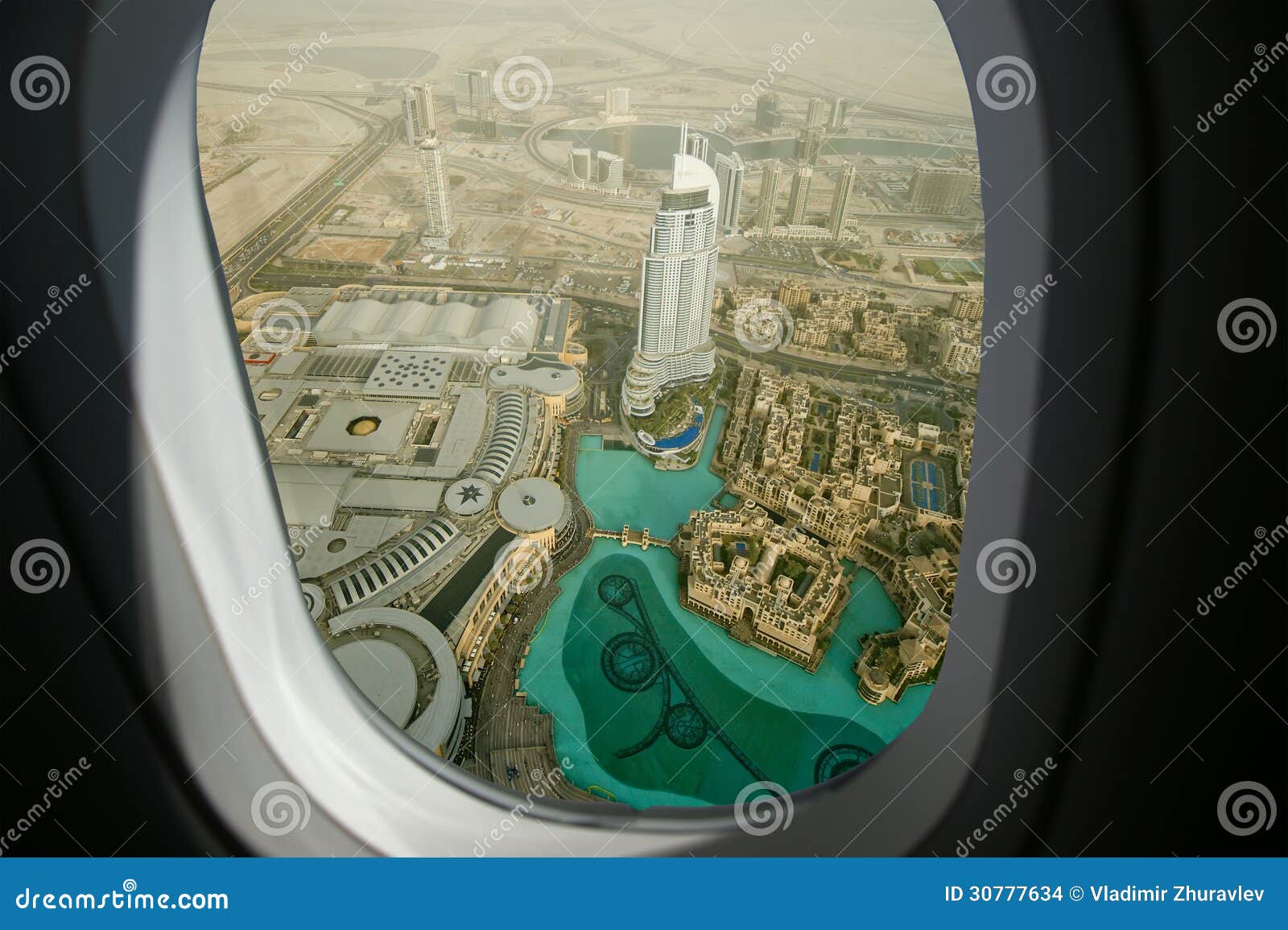 Dubai, UAE. Aerial view stock photo. Image of arabia - 30777634