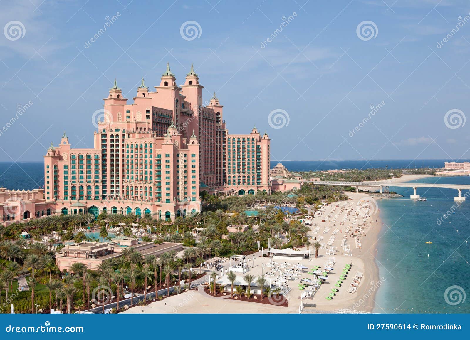 Dubai, UAE. Atlantis from Above Editorial Stock Image - Image of ...