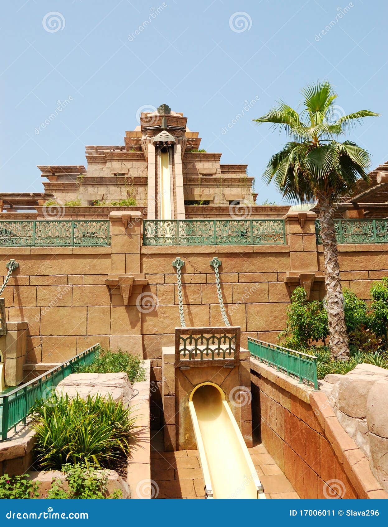 Aquaventure Waterpark Of Atlantis The Palm Hotel Editorial Photo ...