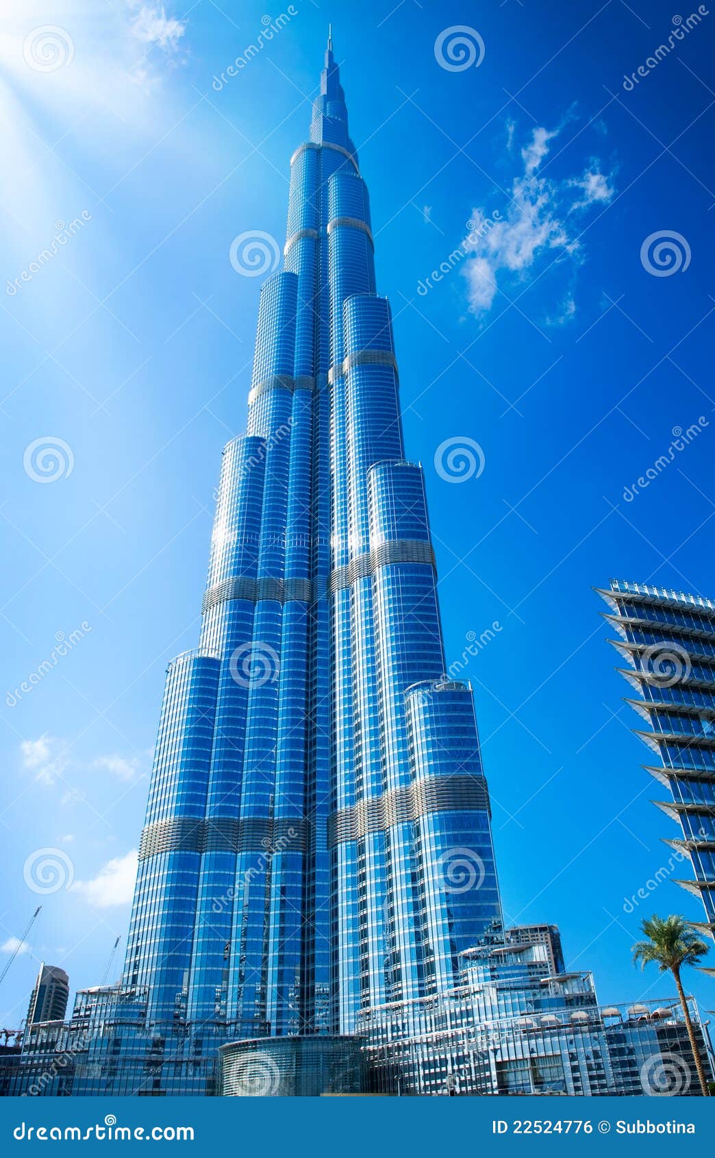 DUBAI, UAE. Burj Khalifa stock photo. Image of floor - 22524776