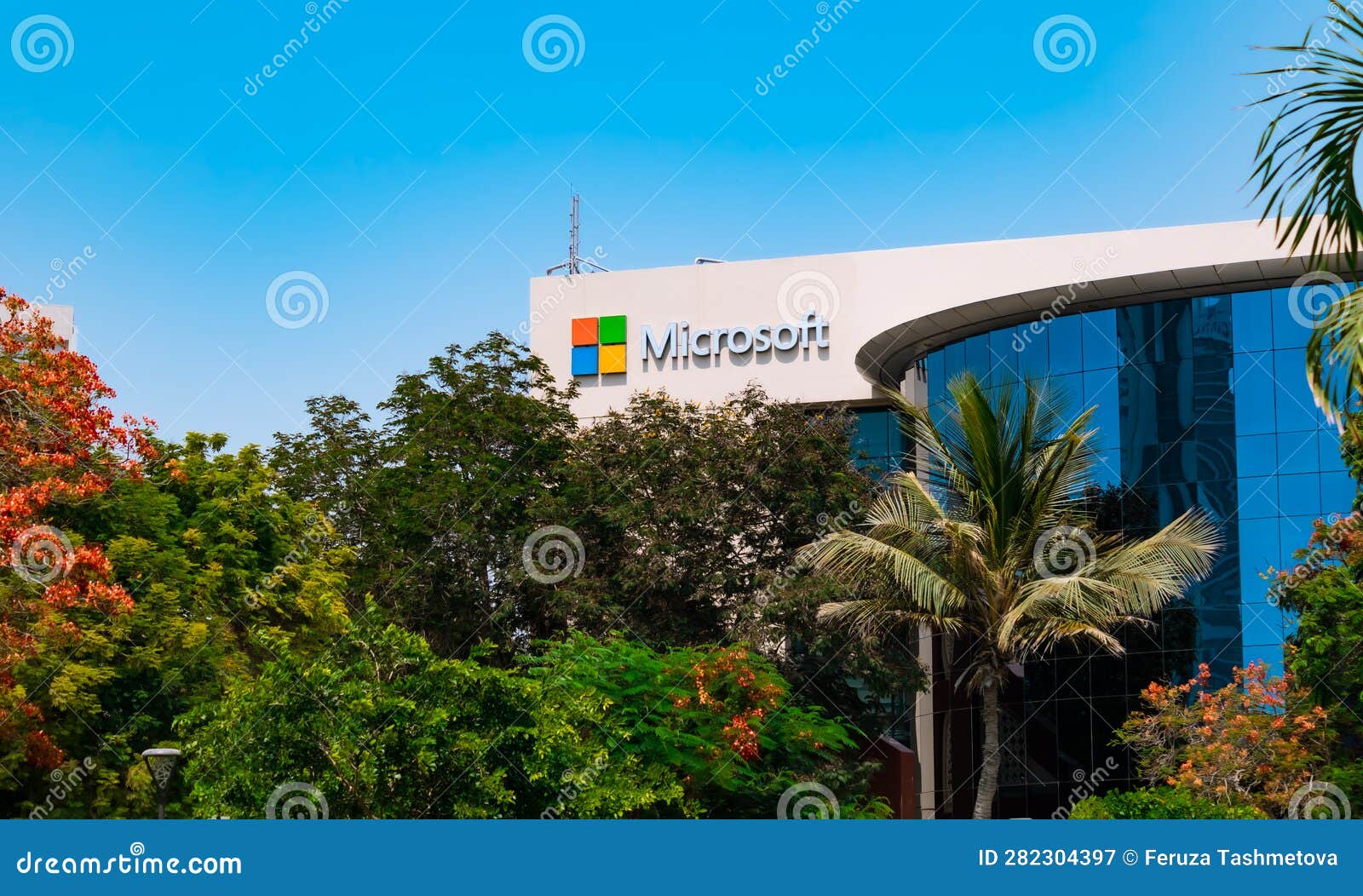 Dubai, UAE- 25062023: Microsoft Office Building Editorial Photography ...