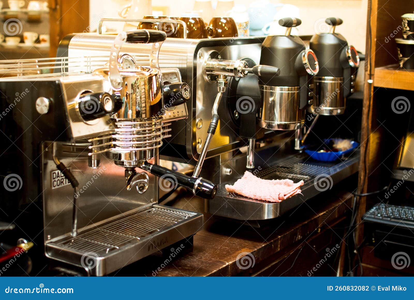 Dubai, UAE - 12th October, 2022: Dalla Corte Coffee Machine on Display ...