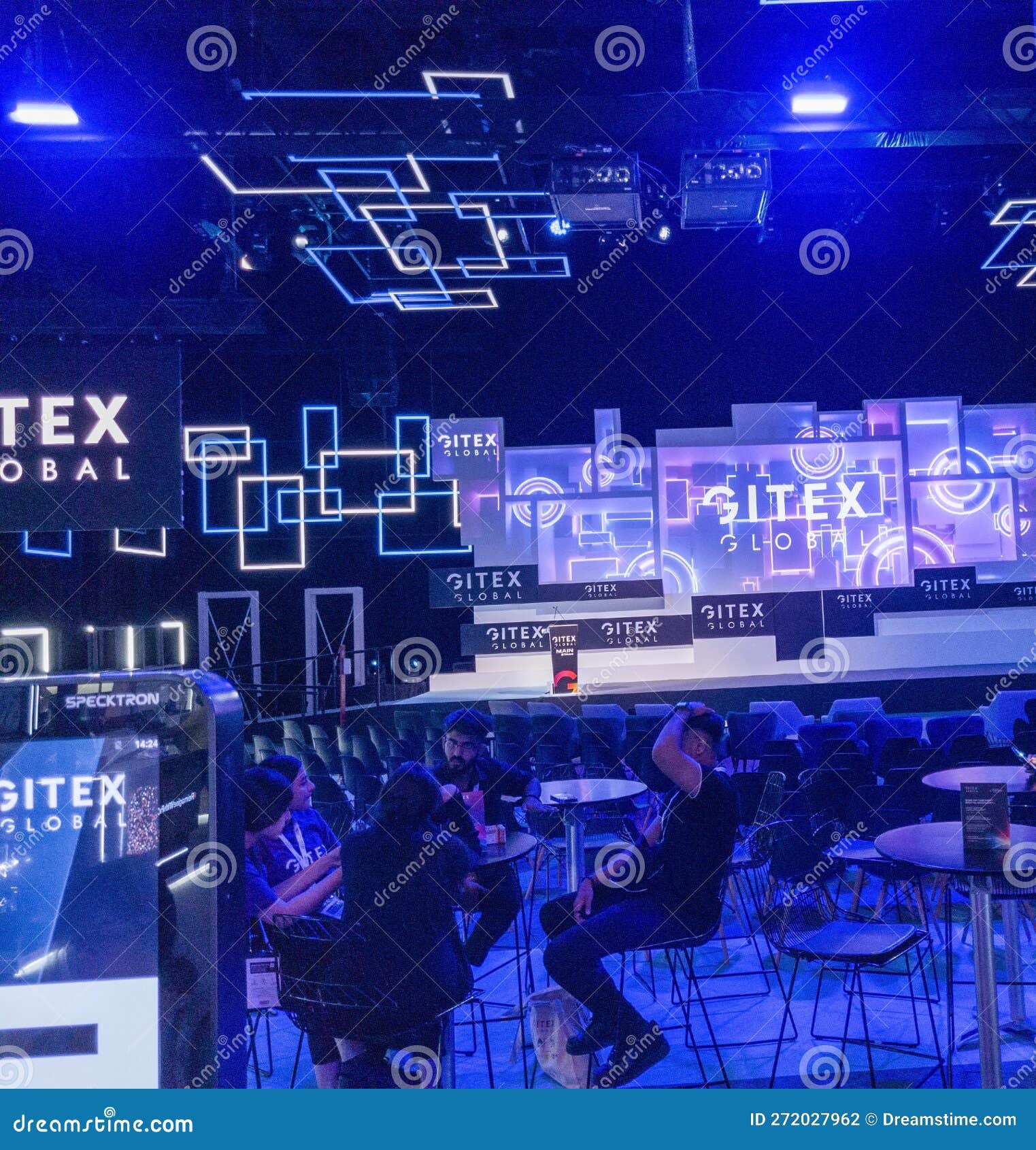 Dubai, UAE - 10.14.2022 - Visitors and Participants of GITEX Exhibition ...