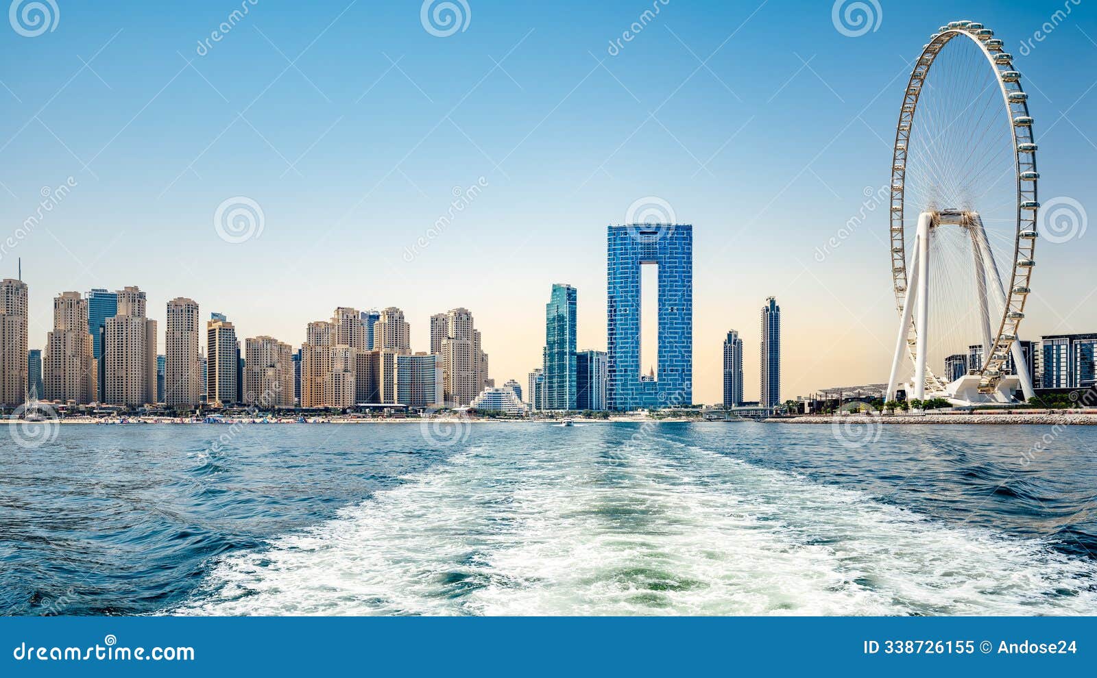 Dubai editorial image. Image of skyscraper, dubai, real - 338726155