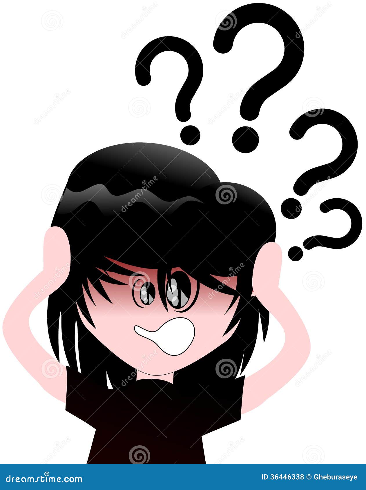 Dubbio illustrazione di stock. Illustrazione di commercio - 36446338