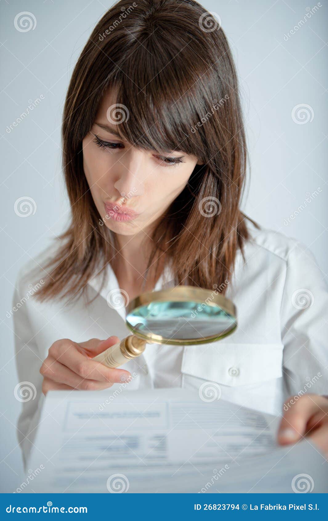 Dubious contract stock photo. Image of inspection, agreement - 26823794