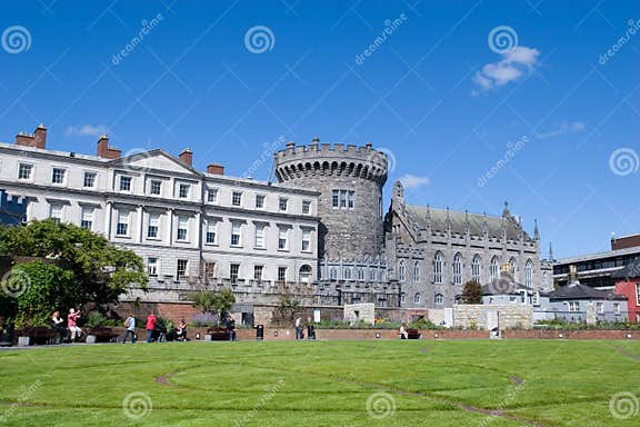 Dublin Castle stock image. Image of citadel, hall, eire - 15794531