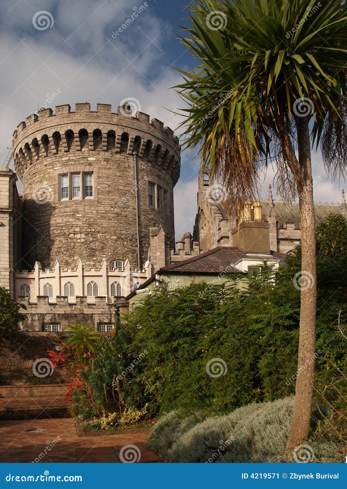 Dublin castle stock image. Image of fortification, dublin - 4219571