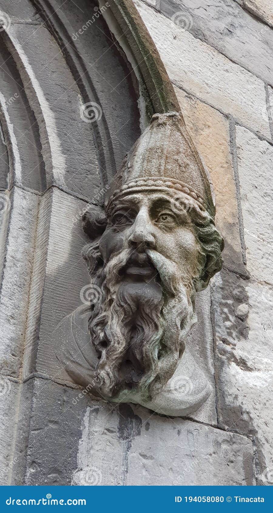 Dublin Castle in Dublin Ireland. Interior Courtyard Statues Stock Photo ...
