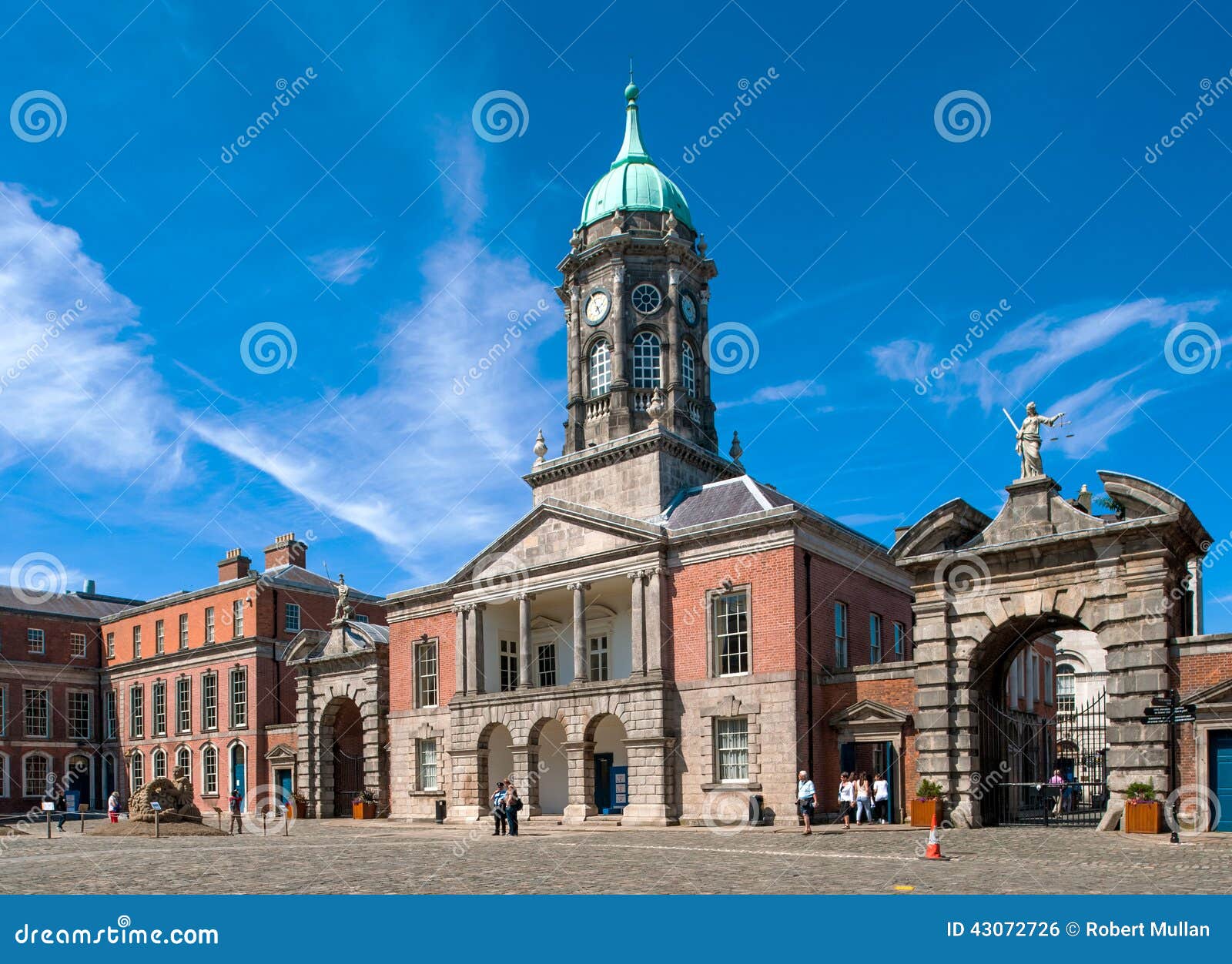 Dublin Castle stock photo. Image of building, historical - 43072726