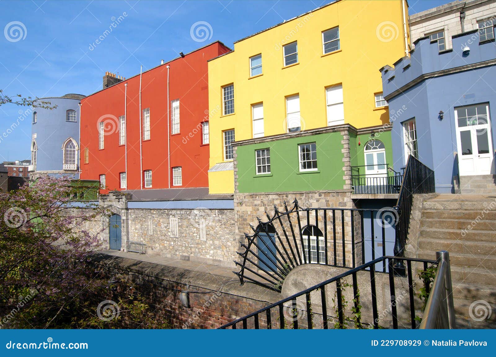 Dublin stock image. Image of ireland, colorful, windows - 229708929