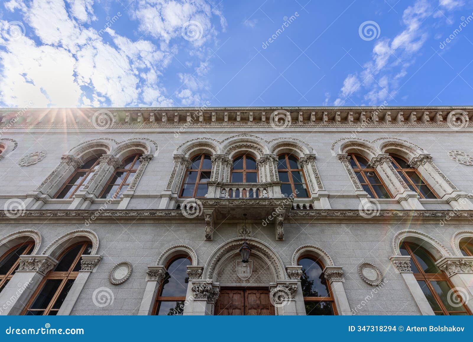 Stone Facade Of The Museum Building At Trinity College Dublin Displays ...