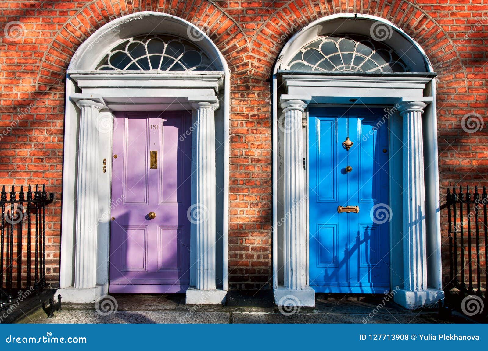 The color doors editorial stock photo. Image of white - 127713908