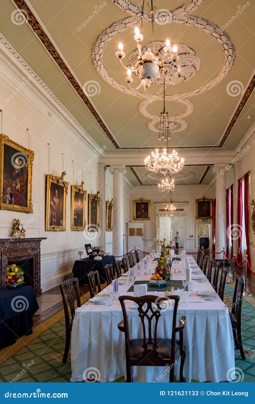 Interior View of the Dublin Castle Editorial Stock Photo - Image of ...