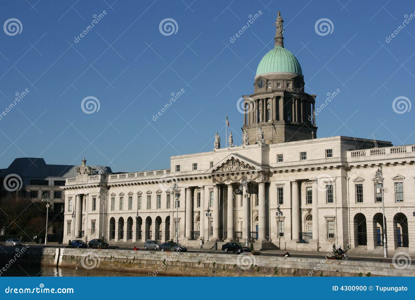 Dublin Landmark stock photo. Image of dockland, city, ireland - 4300900