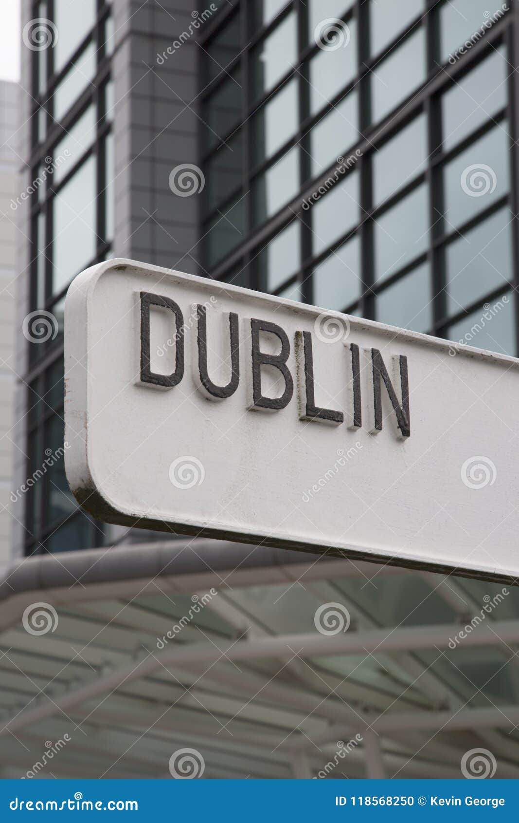Dublin Signpost, Ireland stock photo. Image of irish - 118568250