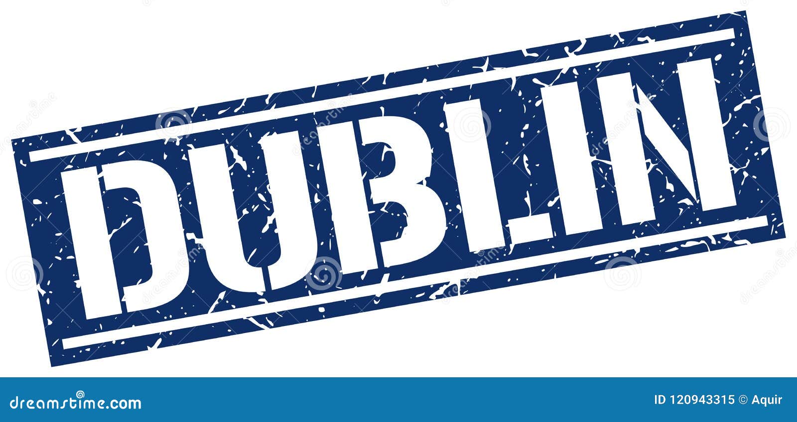 Dublin stamp stock vector. Illustration of grungy, badge - 120943315