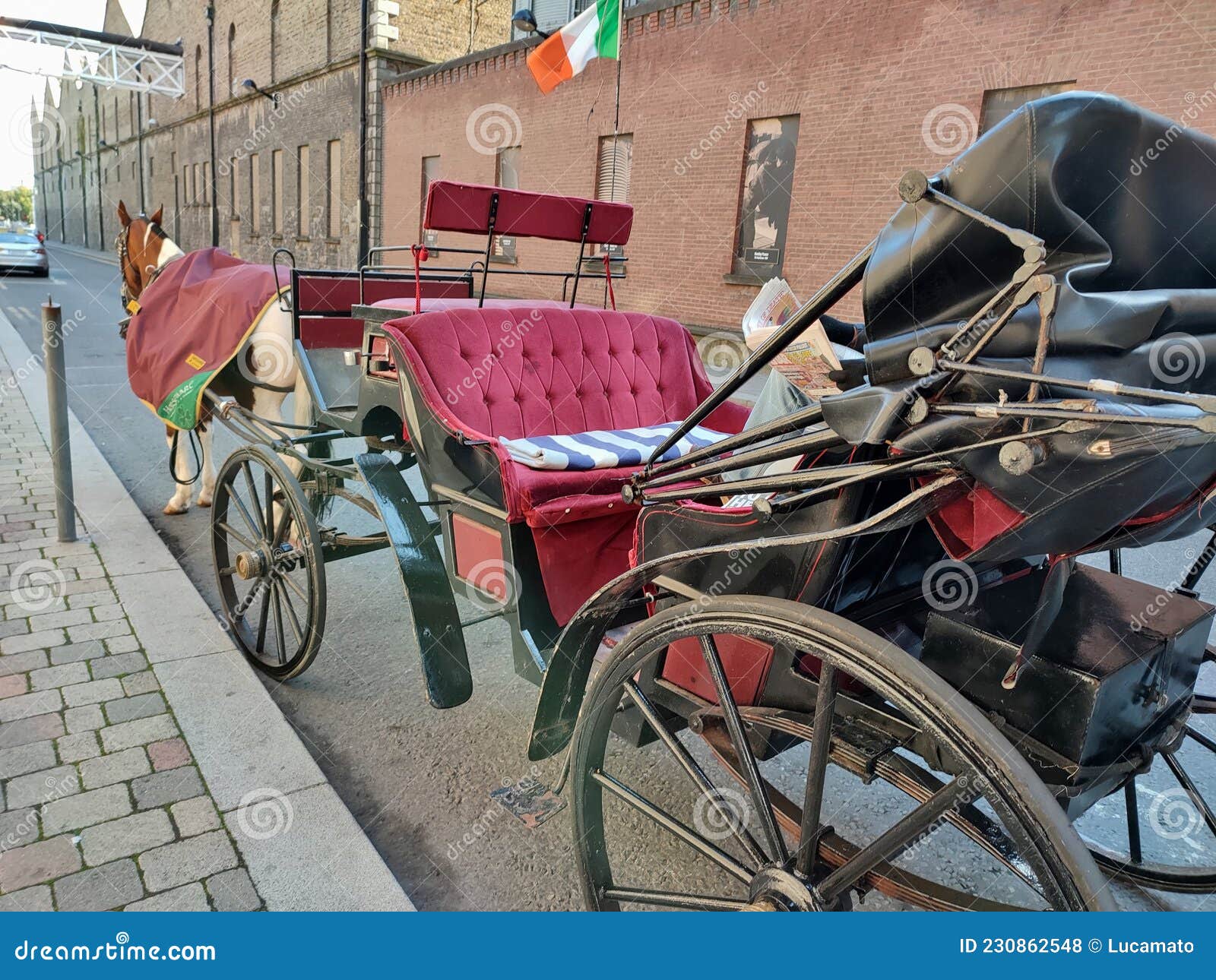 Dublino - Cocchiere in Carrozza Editorial Stock Photo - Image of market ...