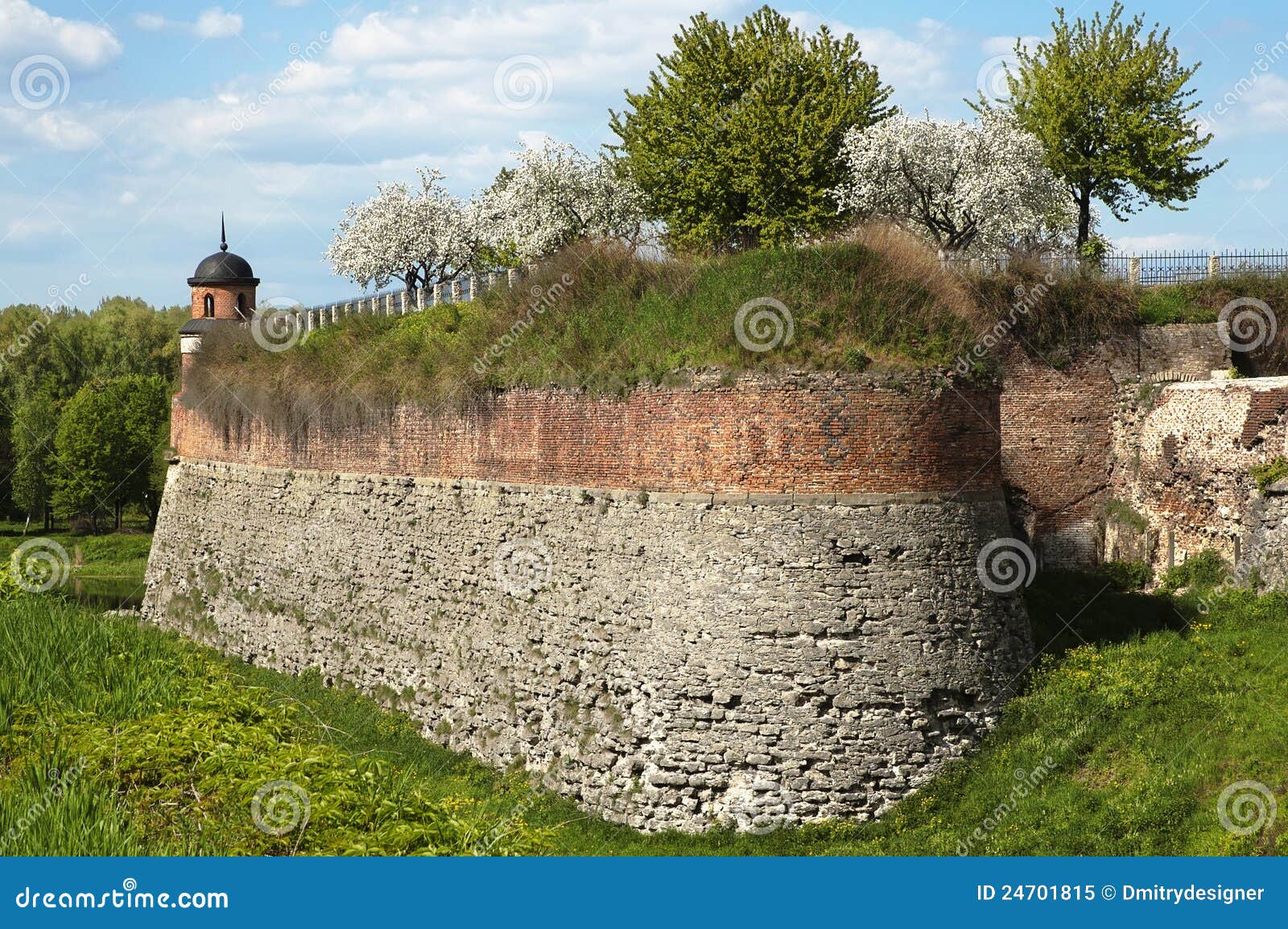 Dubno Castle stock image. Image of castle, stone, ukraine - 24701815