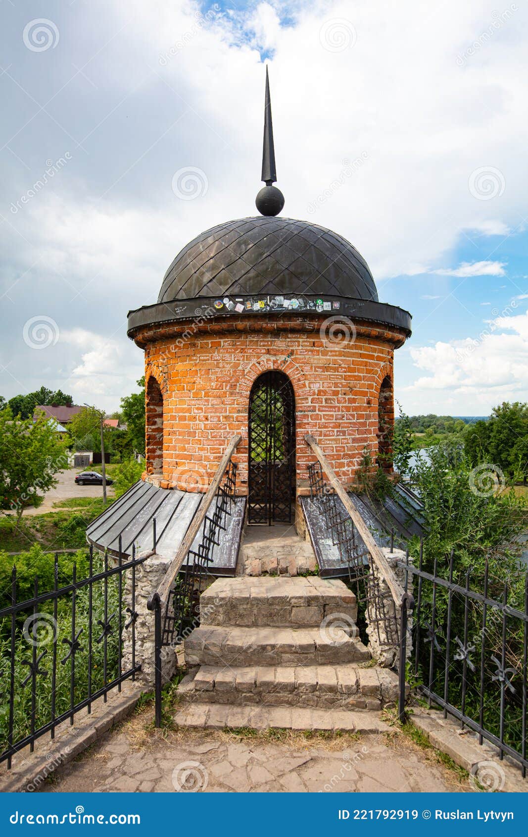 Dubno castle editorial stock image. Image of destination - 221792919