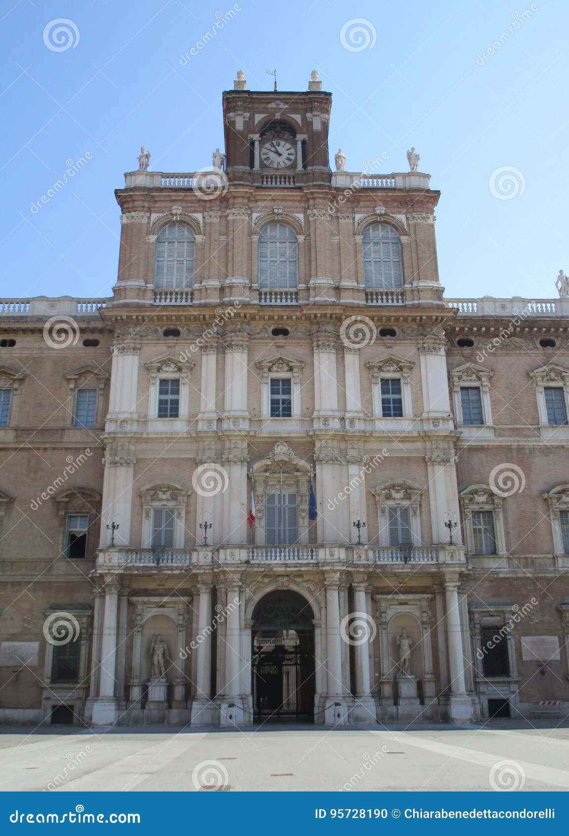 Ducal Palace of Modena stock photo. Image of palace, italy - 95728190