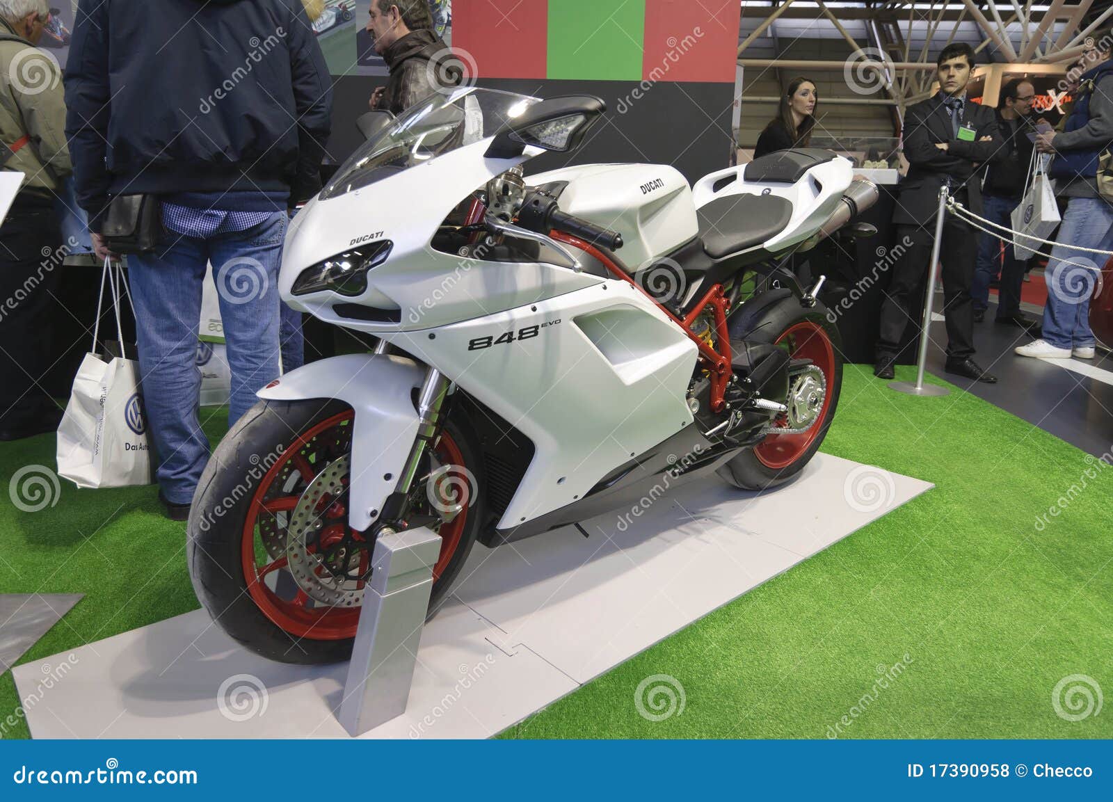 Ducati 848 EVO editorial stock photo. Image of competition - 17390958