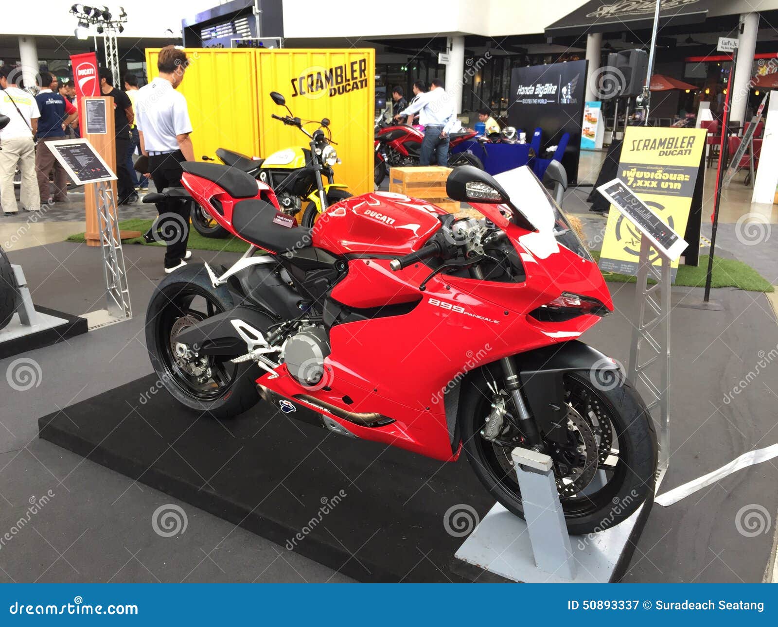 Ducati Motorcycle Booth In Pasay, Philippines Editorial Photo ...