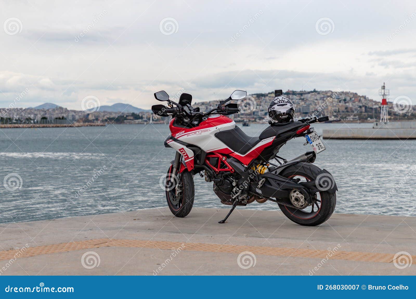 Ducati Multistrada 1200 S editorial photography. Image of hills - 268030007