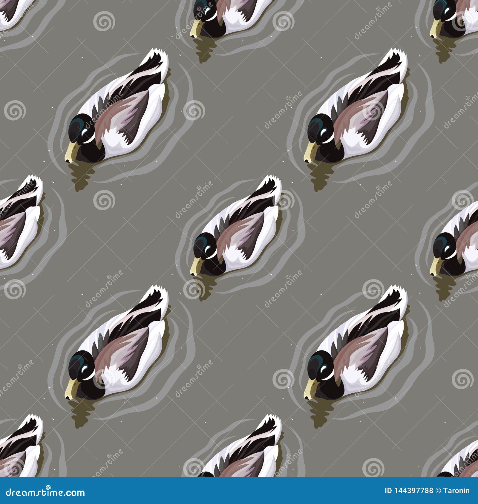 Water Off A Ducks Back Cartoon | CartoonDealer.com #36345959