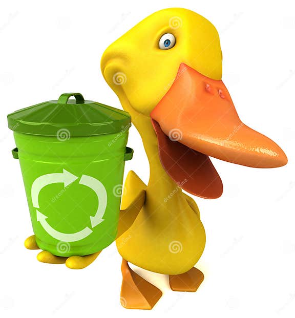 Duck stock illustration. Illustration of recycle, wildfowl - 71335733