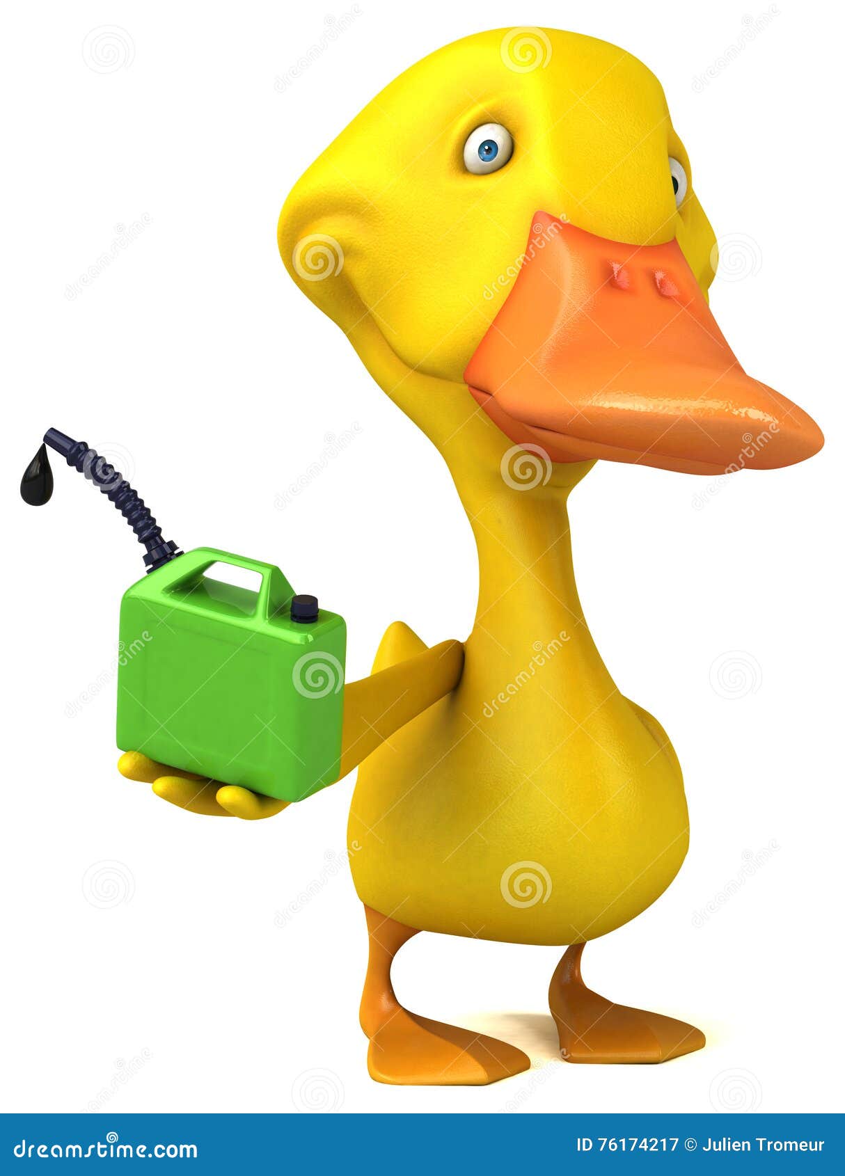 Duck stock illustration. Illustration of waterbird, recycle - 76174217
