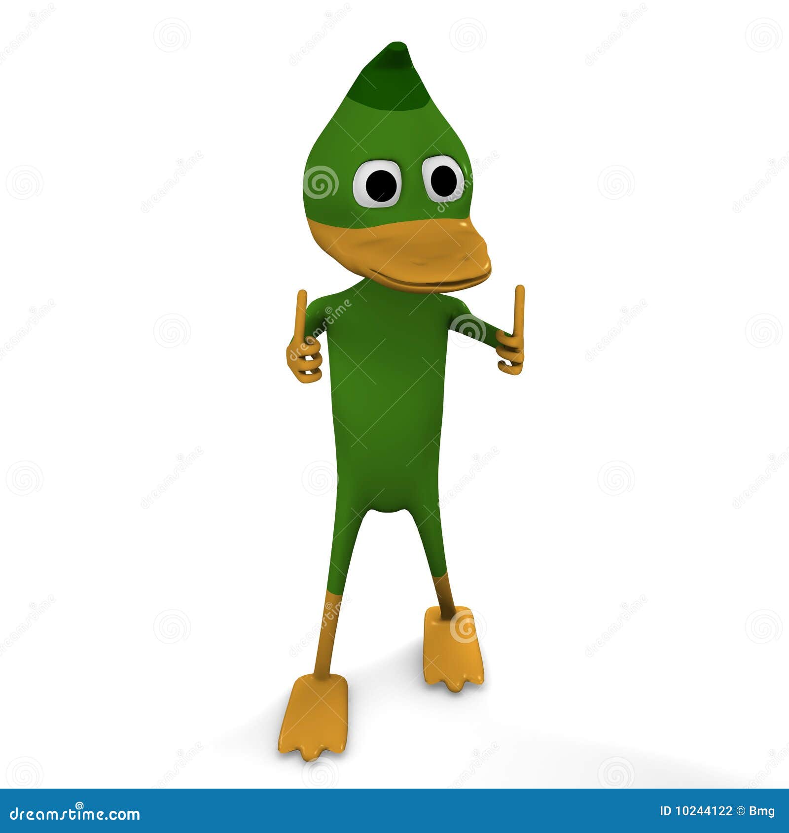 Duck all ok stock illustration. Illustration of background - 10244122