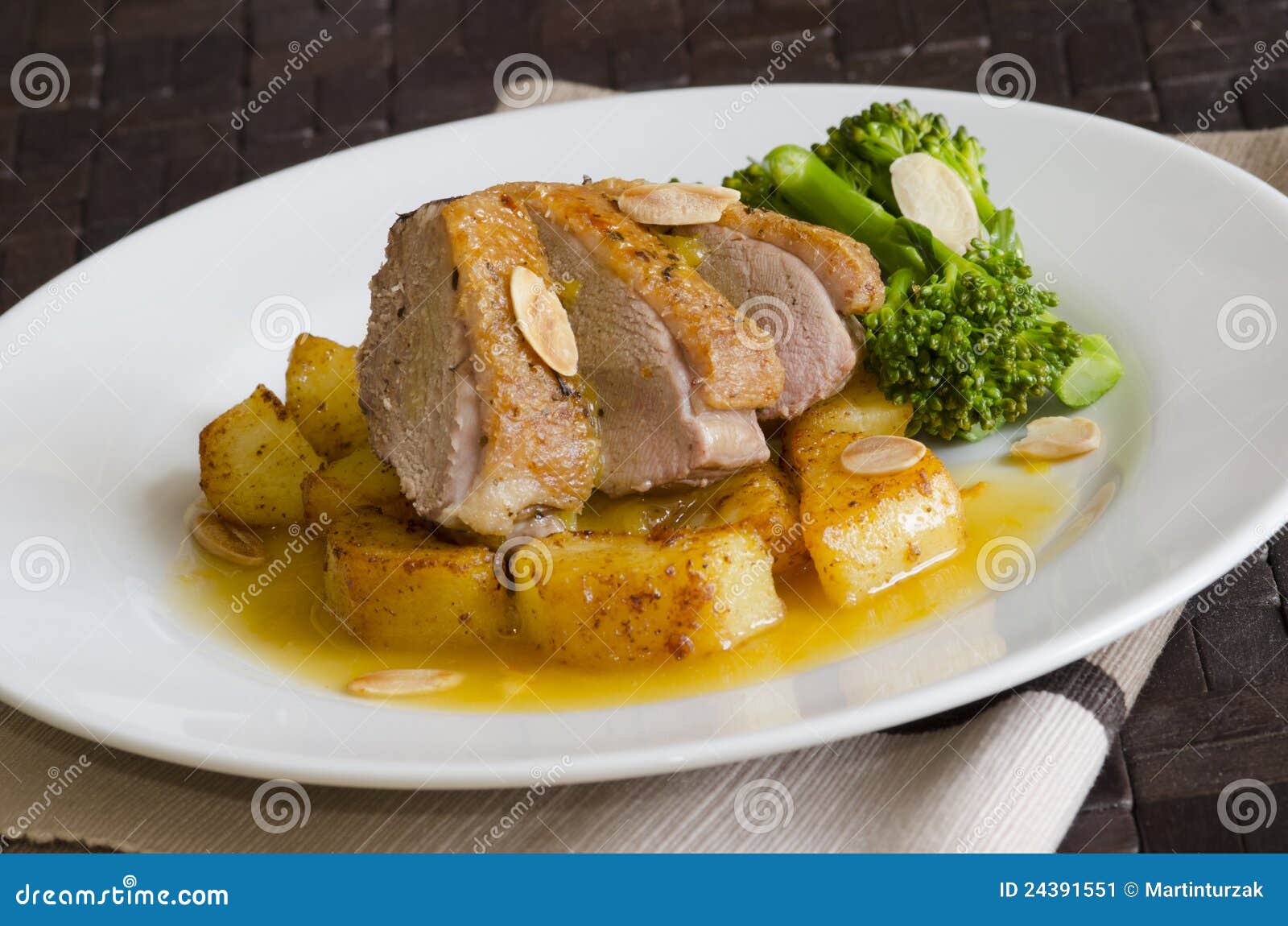 Duck breast fillets stock image. Image of fresh, herbs - 24391551