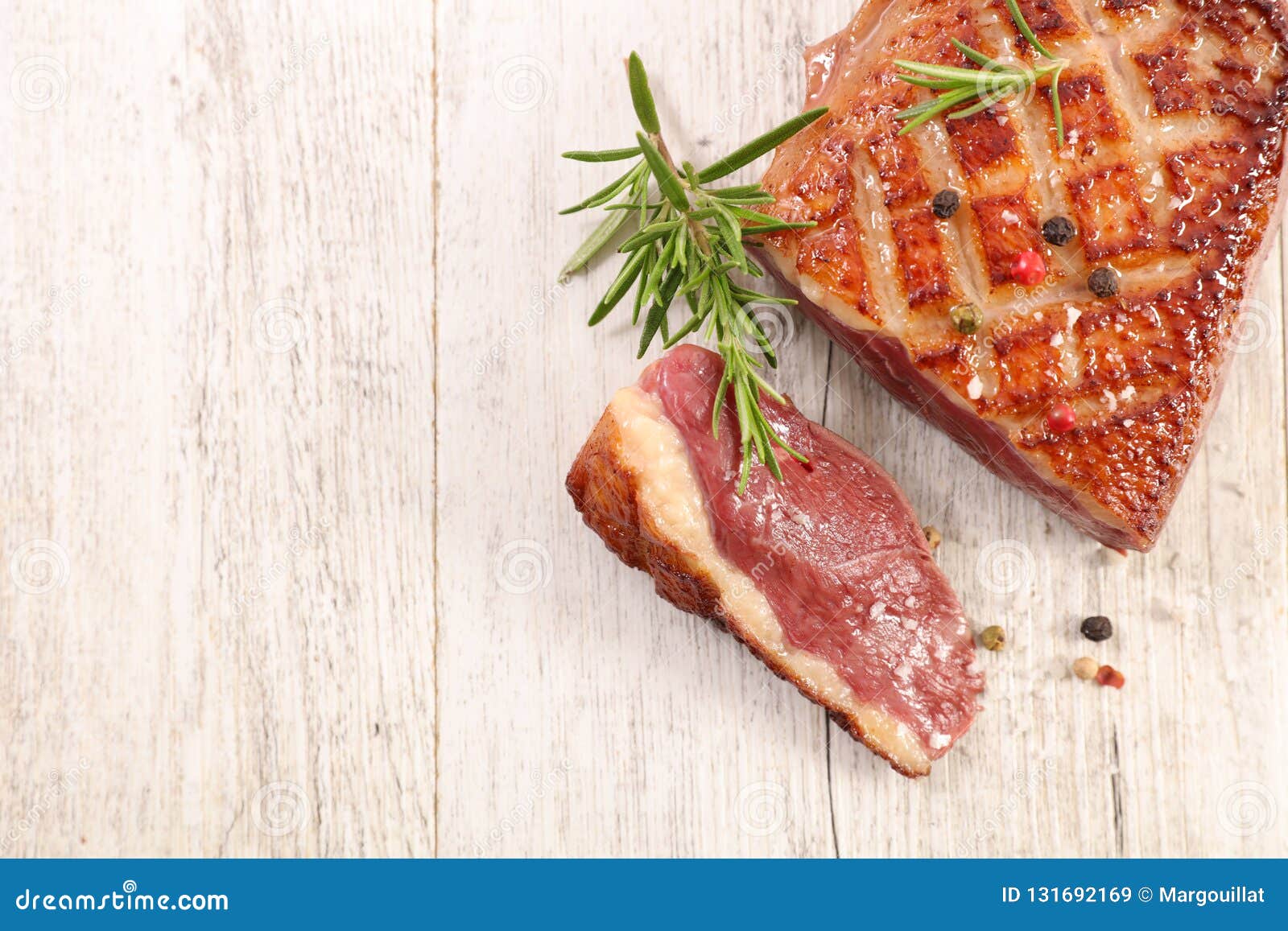 Duck breast and pepper stock image. Image of duck, gastronomy - 131692169