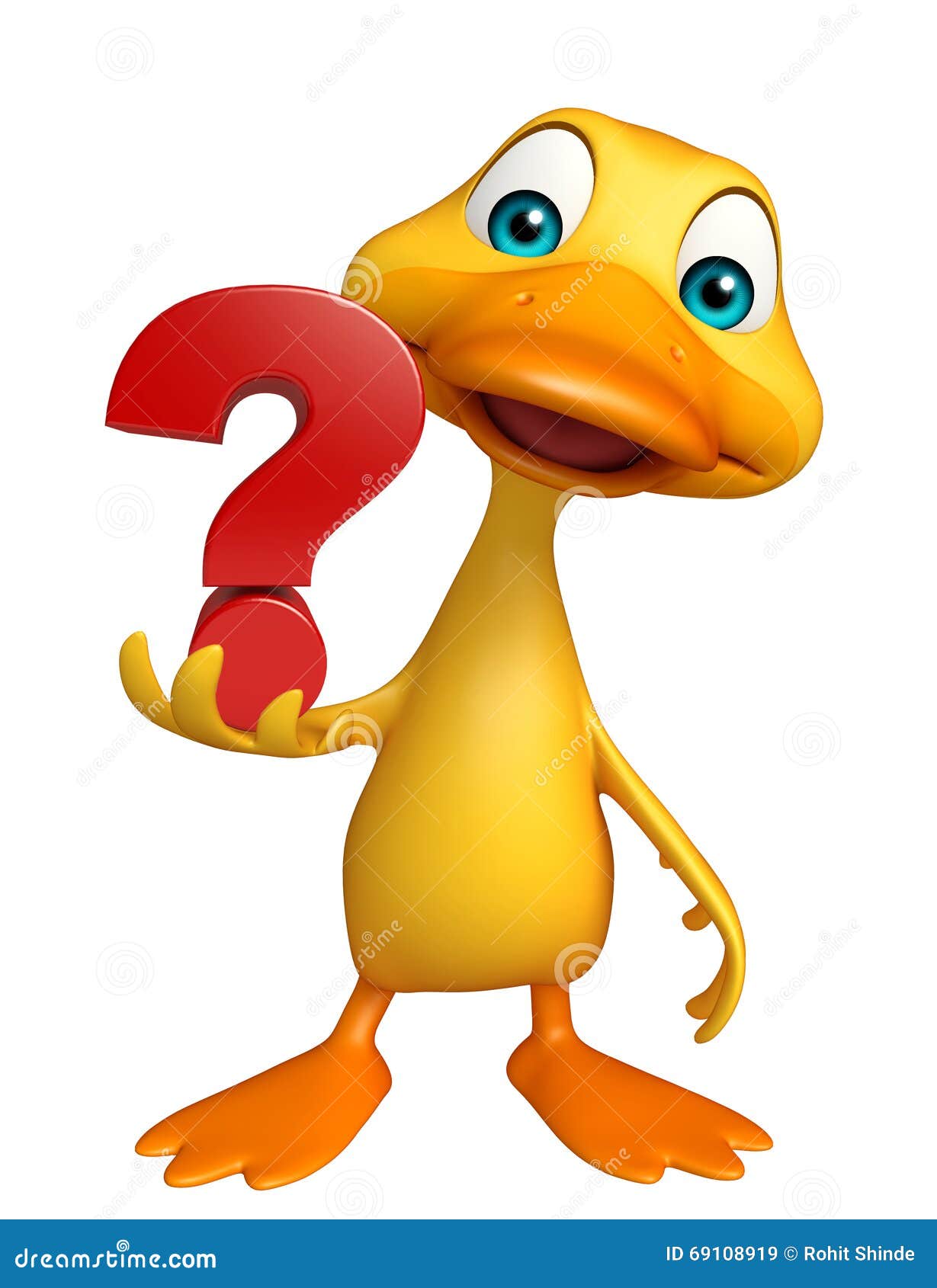 Duck Fire Vector | CartoonDealer.com #99477027