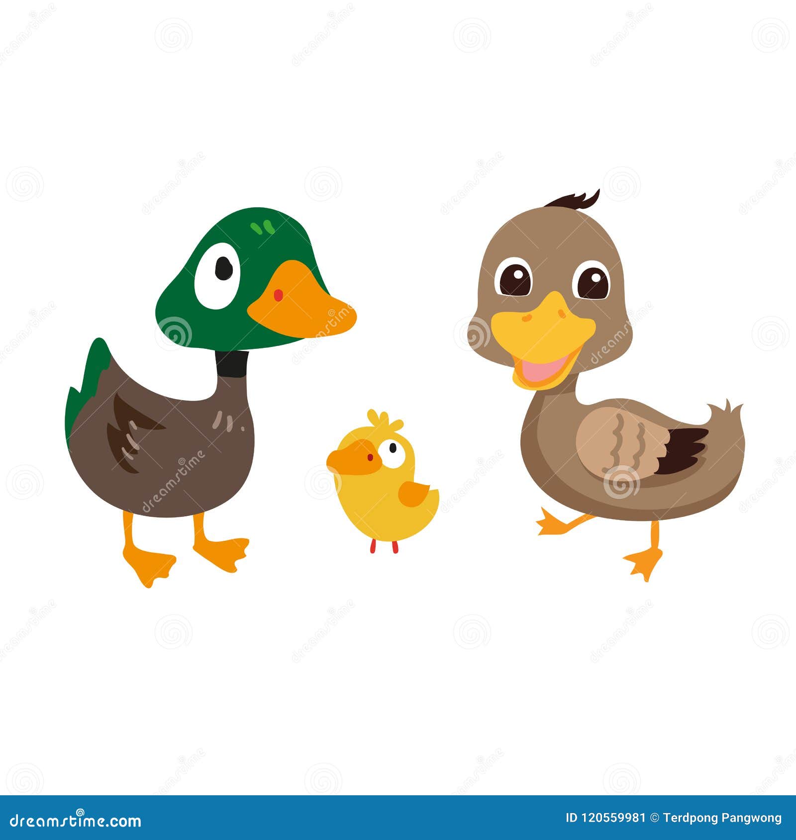 Duck Character Vector Design Stock Vector - Illustration of draw ...