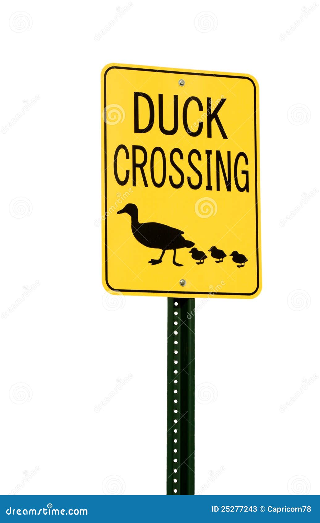 Duck Traffic Sign Stock Photography | CartoonDealer.com #12068228