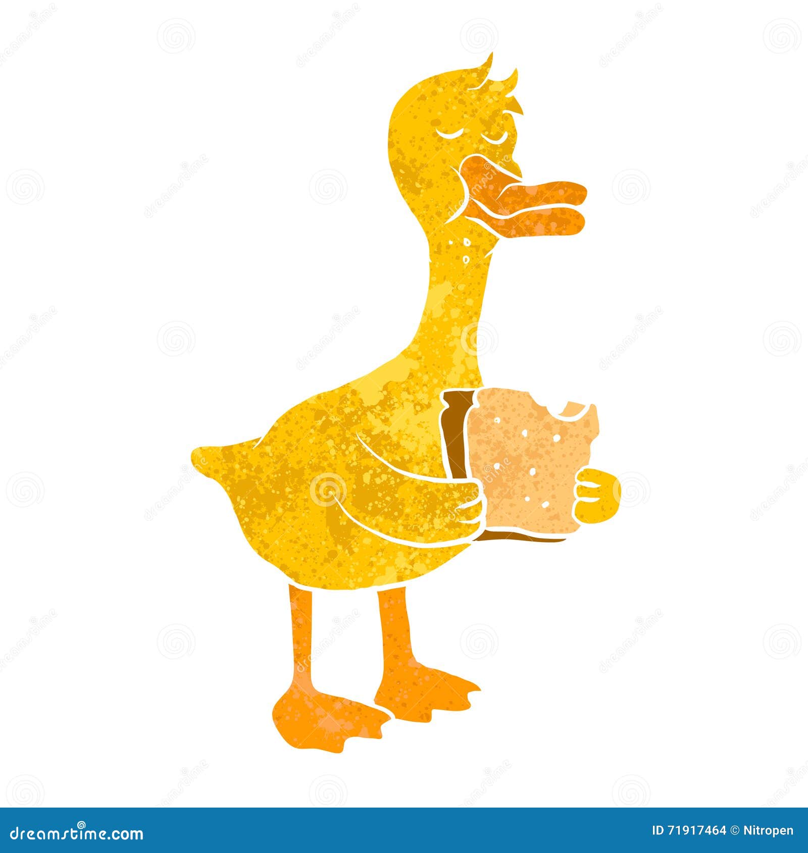 Duck Eating Stock Illustrations – 252 Duck Eating Stock Illustrations ...