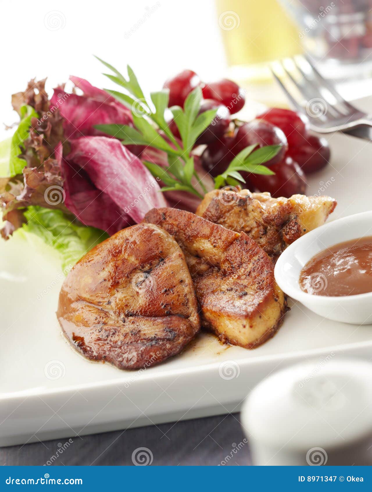 Duck foiegras stock image. Image of meat, food, lunch - 8971347
