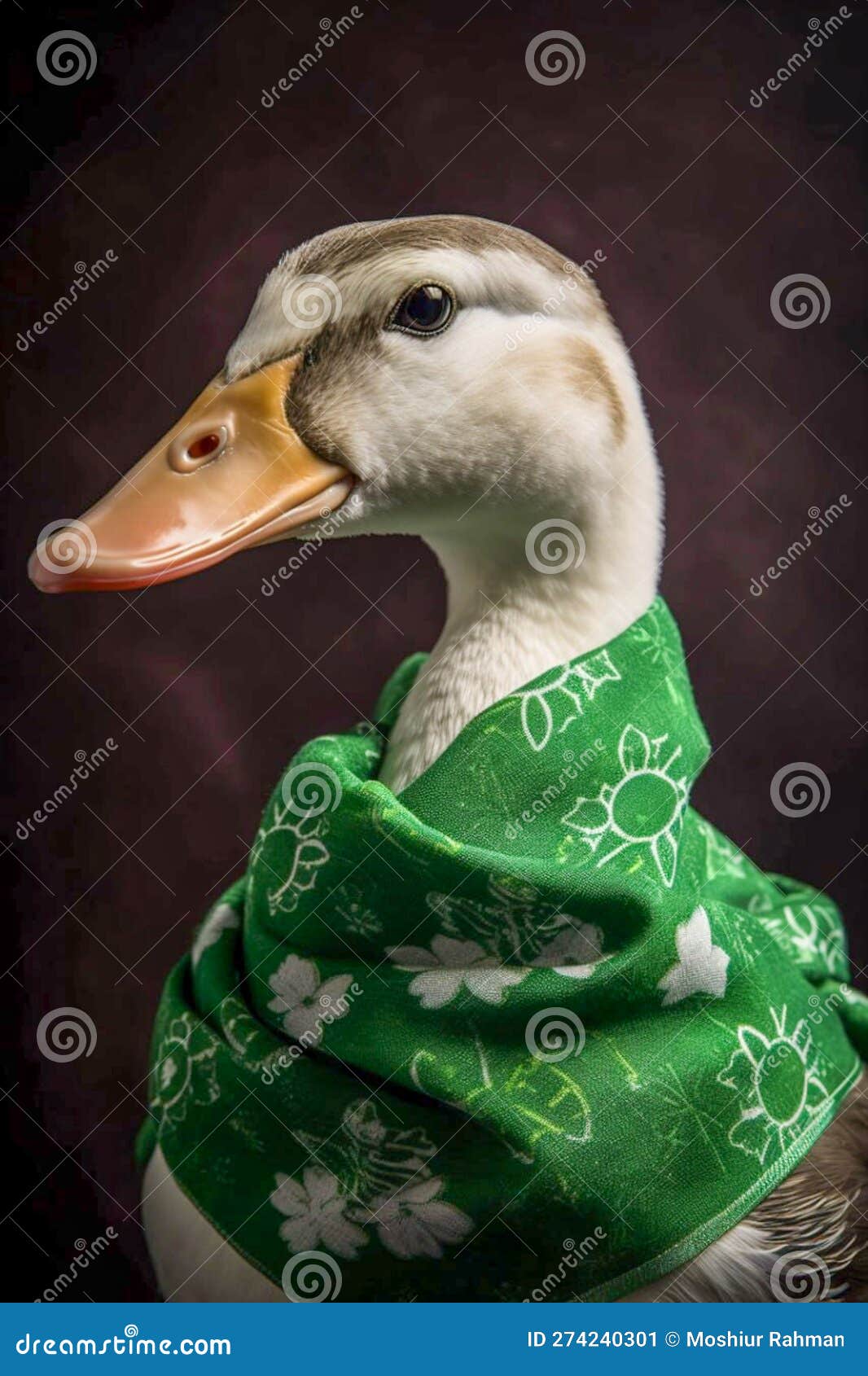Duck Genarated by Artificial Intelligence AI Stock Illustration ...