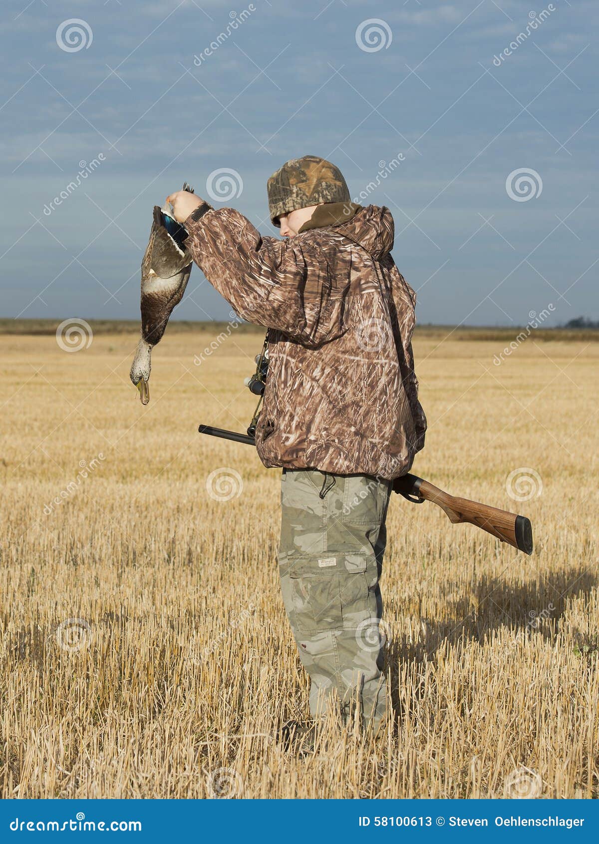 Duck Hunter stock image. Image of canada, hunting, hunt - 58100613