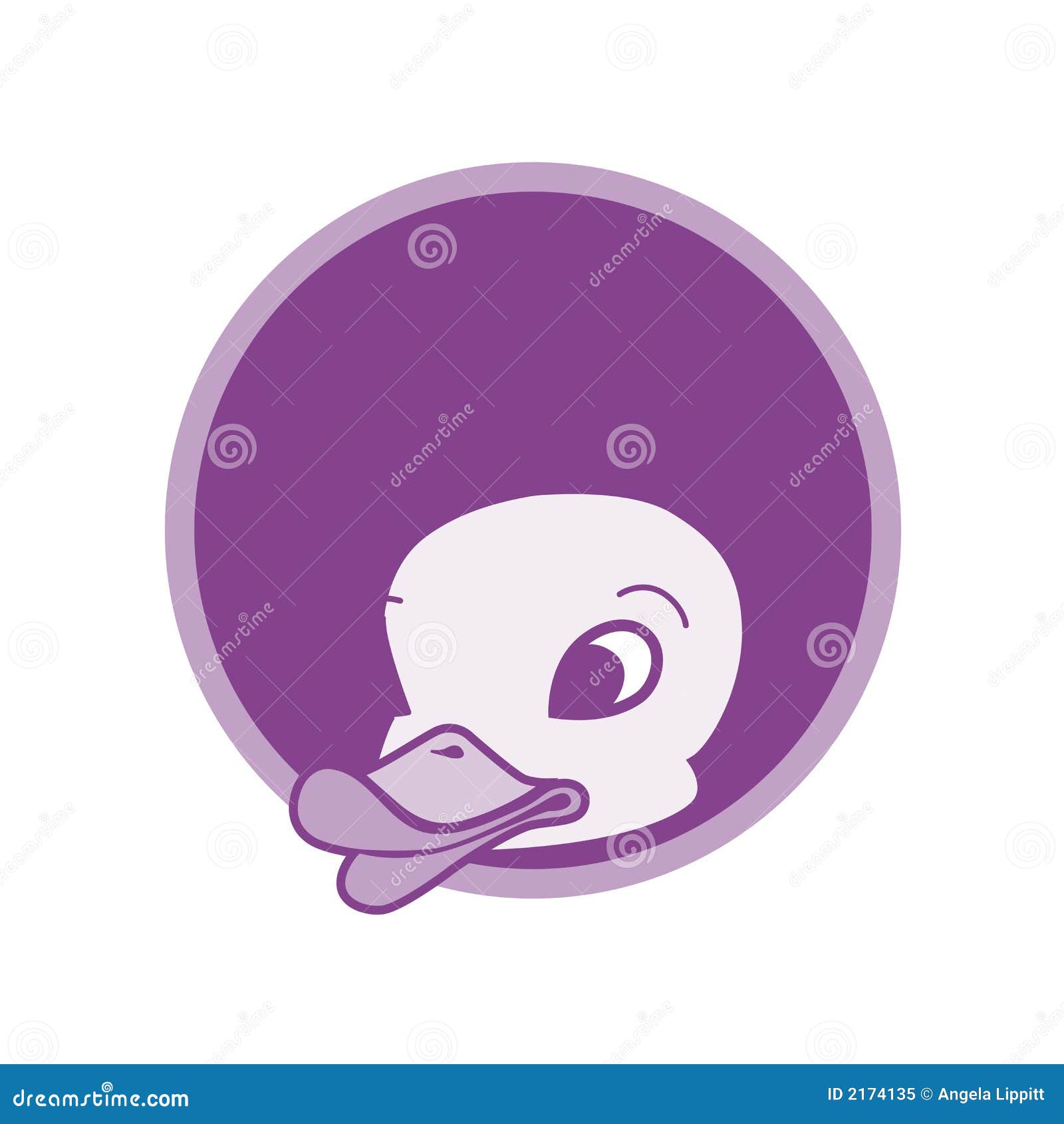 Duck icon design stock vector. Illustration of circle - 2174135