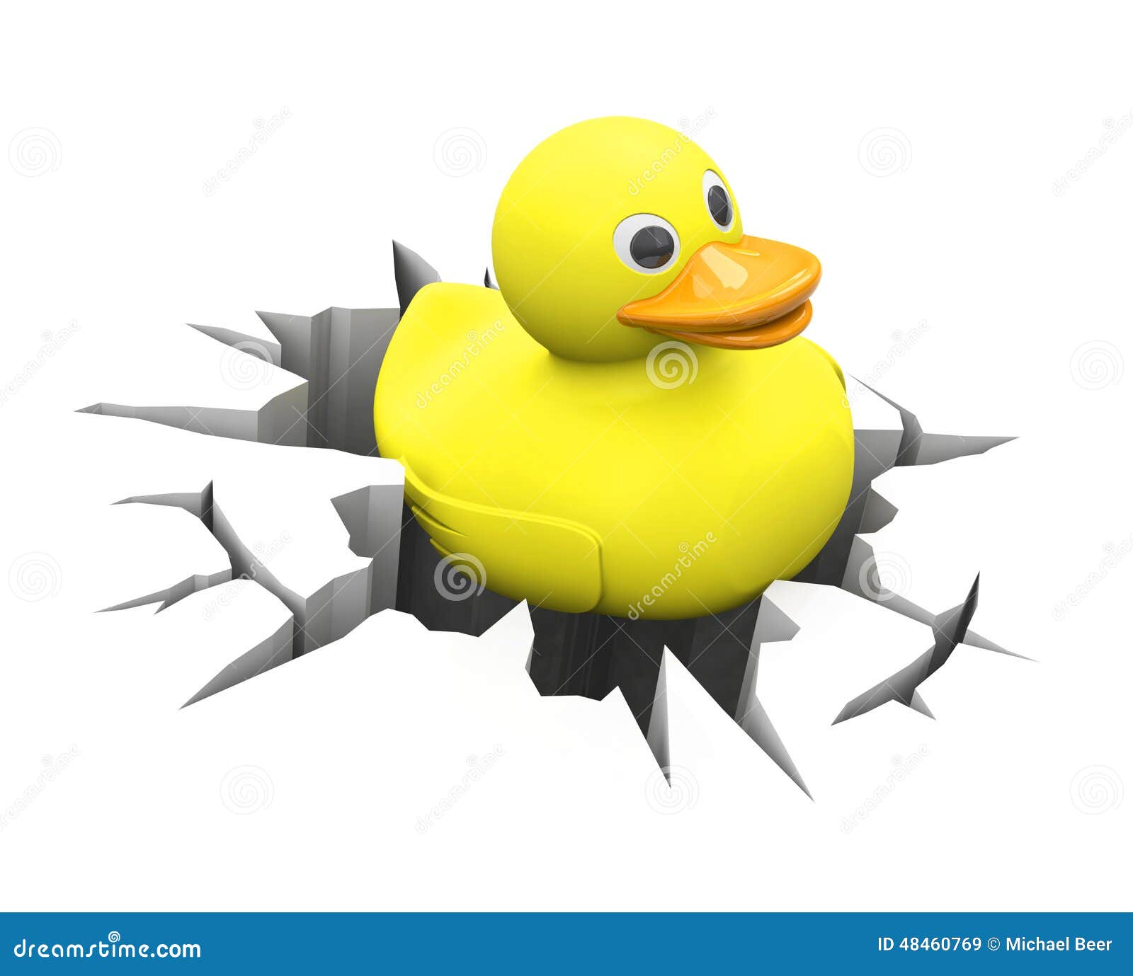 Duck Egg Crack With Slipping Duck Yolk Background Cartoon Vector ...