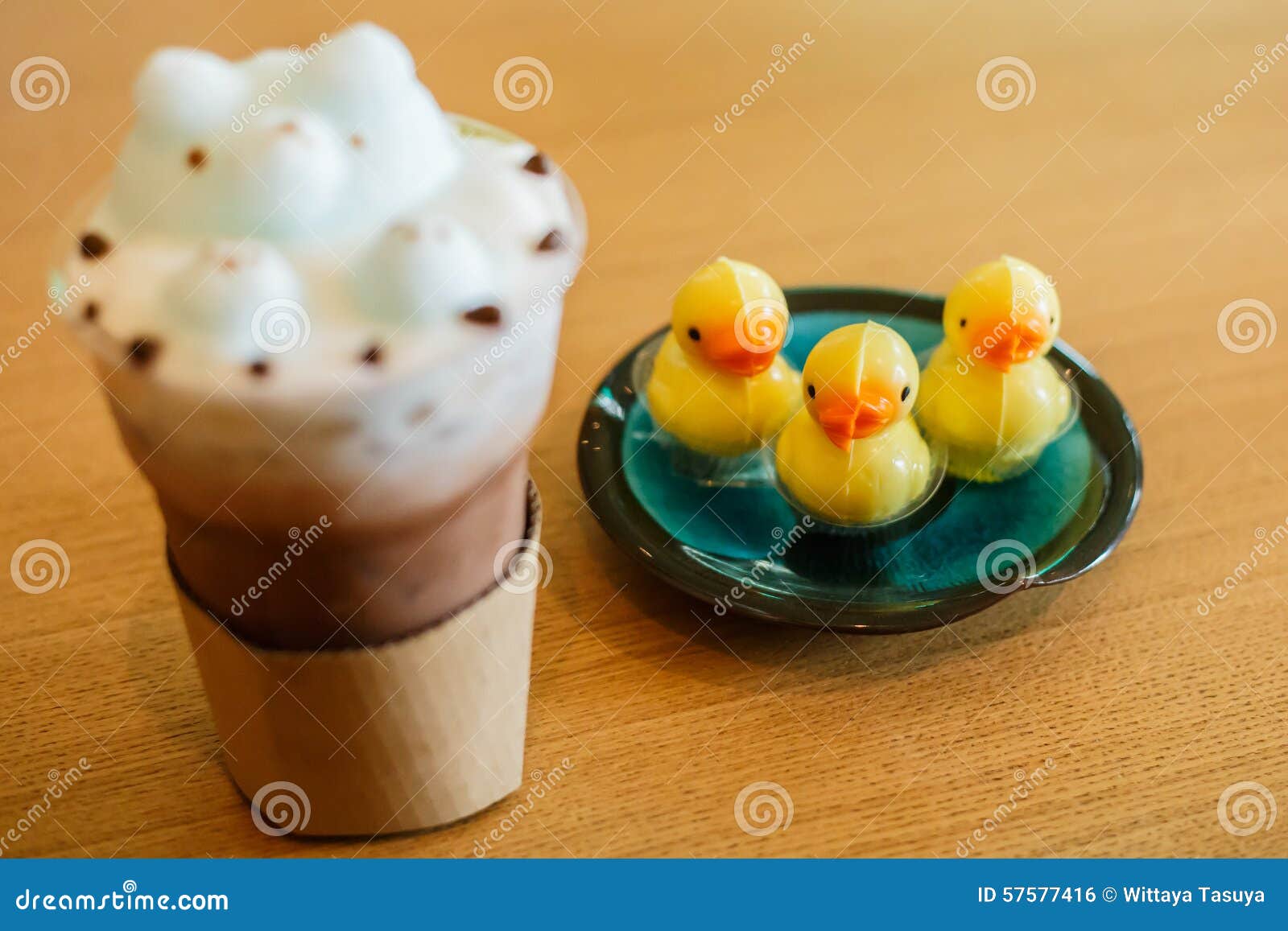 Duck jelly dessert stock photo. Image of thailand, duck - 57577416