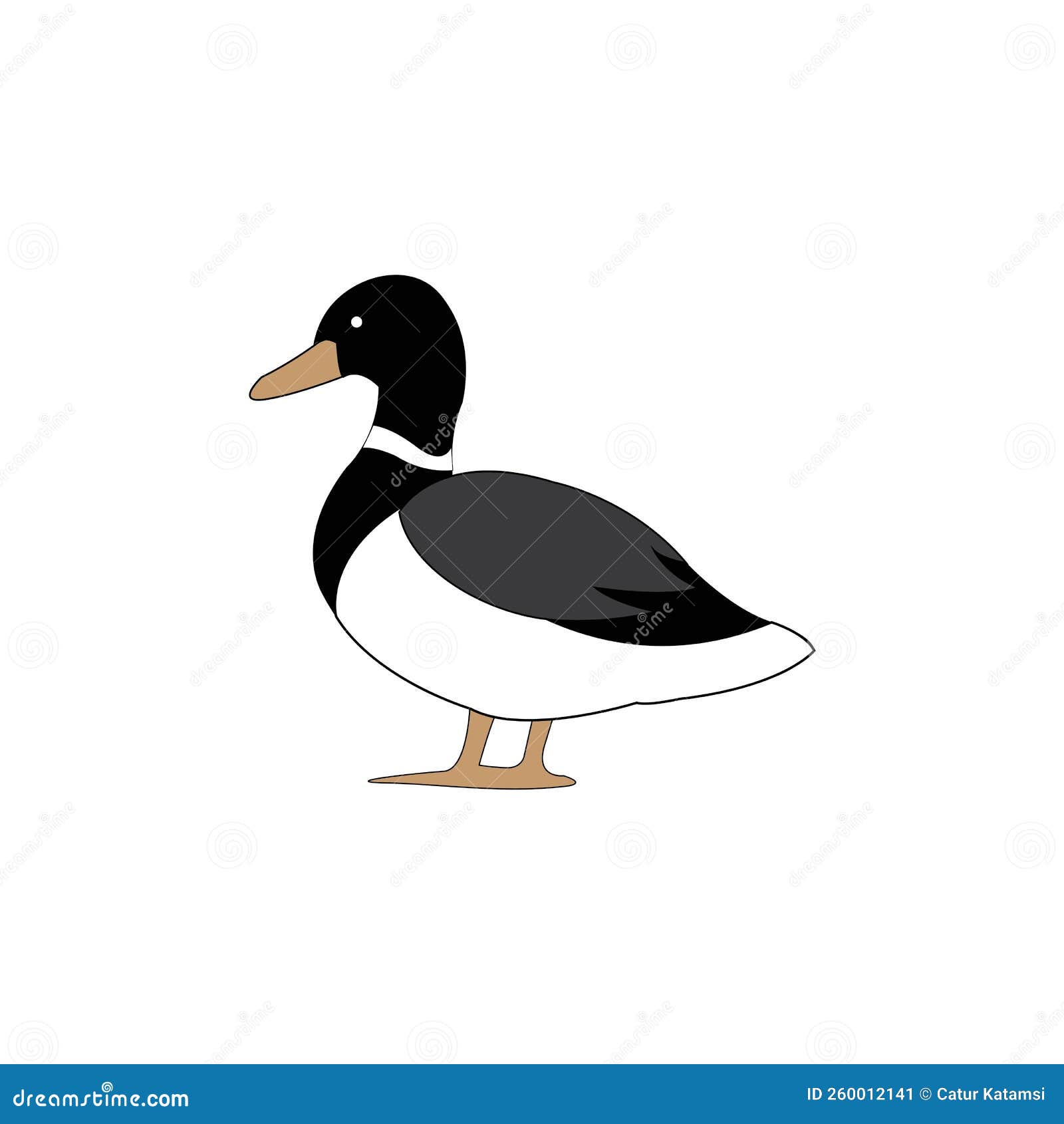 Duck logo icon vector stock illustration. Illustration of drawing ...