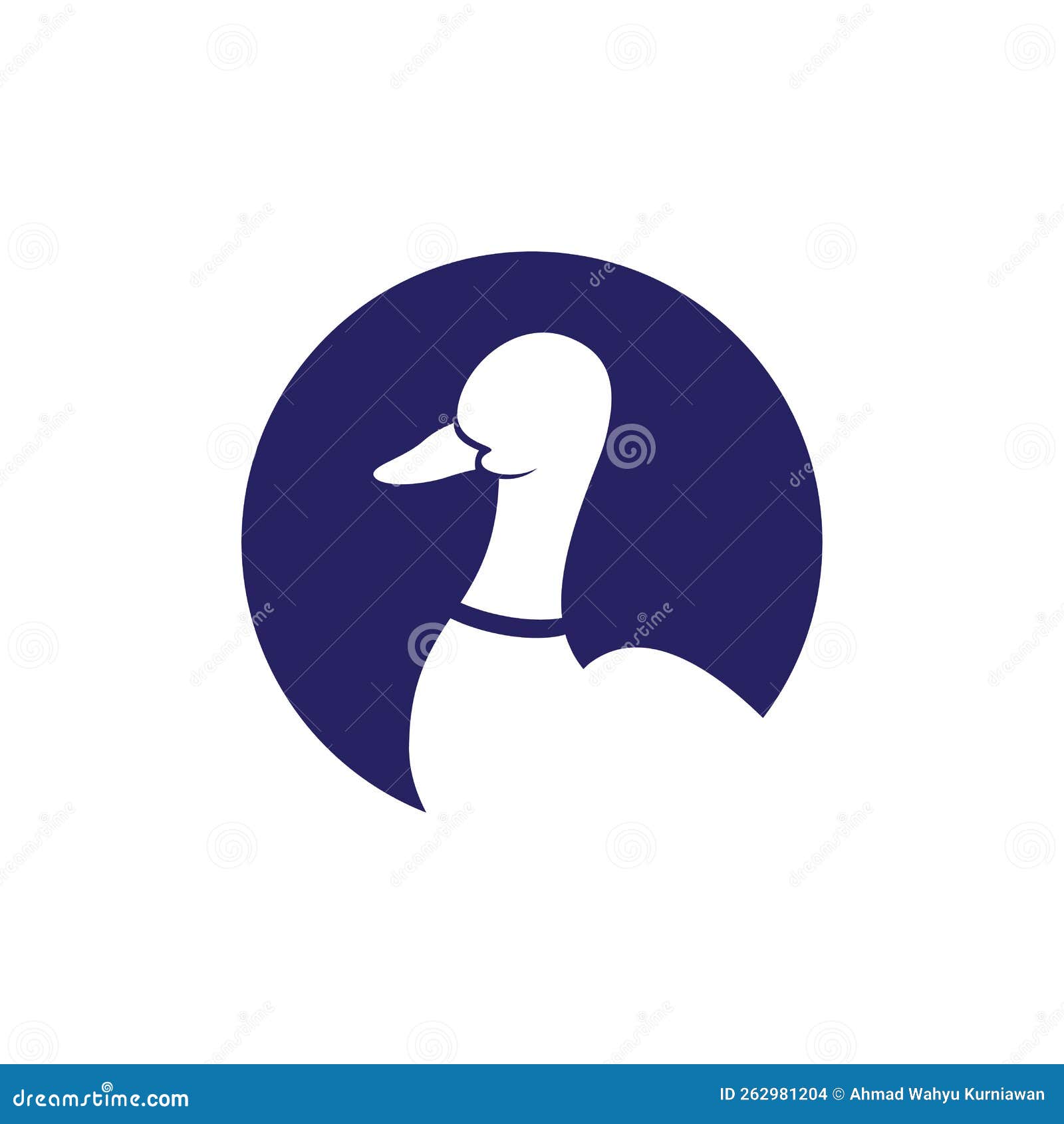 Duck logo vector stock vector. Illustration of graphic - 262981204